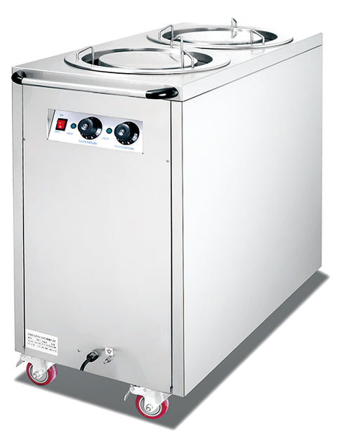 HPW-2 - 2-Head Electric Plate Warmer Cart - Commercial – My Store